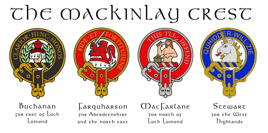 What is the MacKinlay Clan Crest?