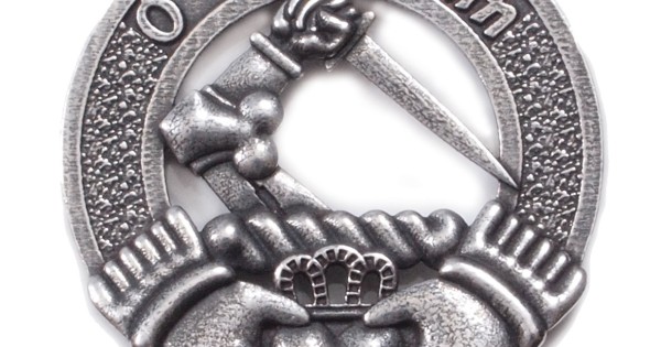 Cap Badge with Irish Clan Crest
