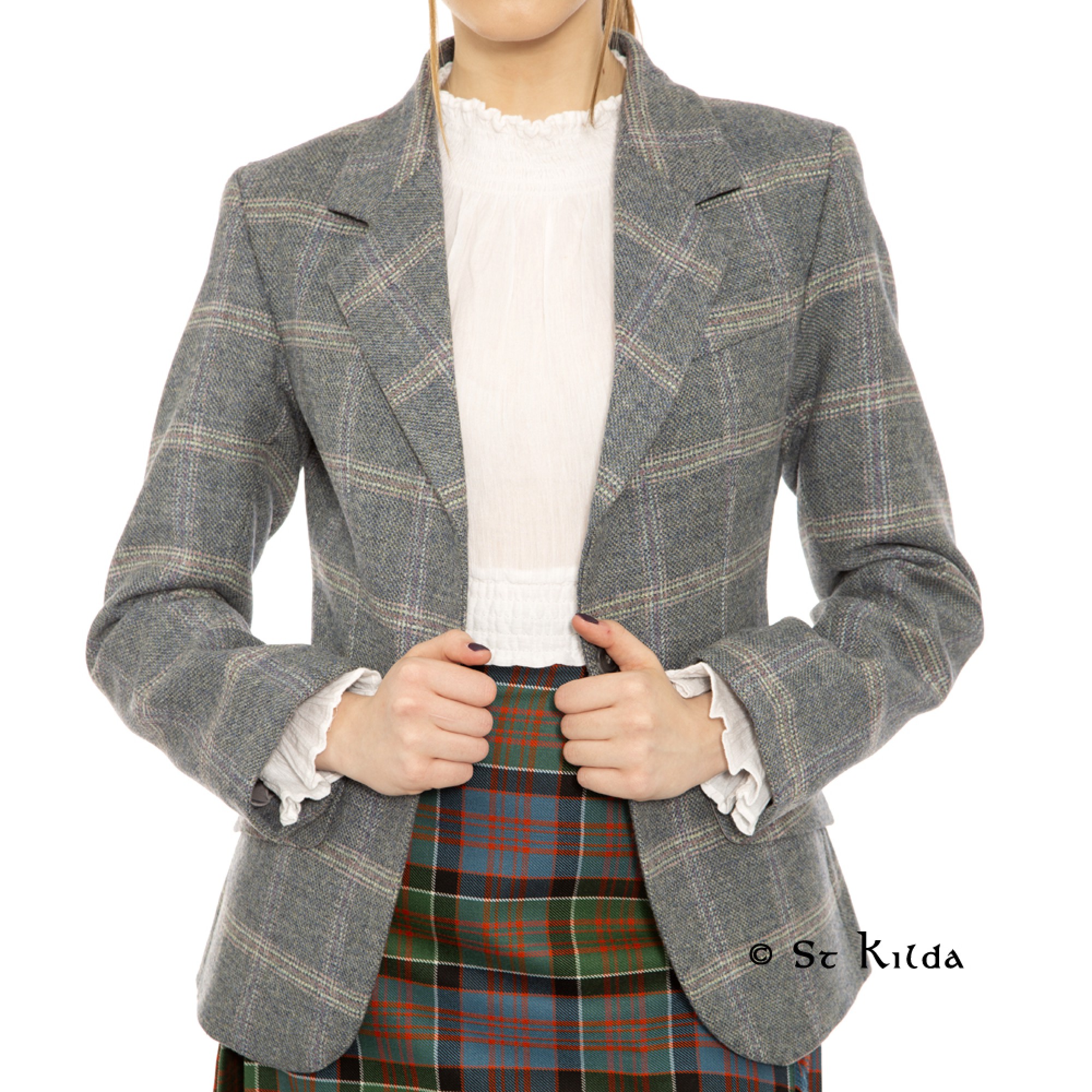 Fully Customisable Ladies' Tweed Jacket
