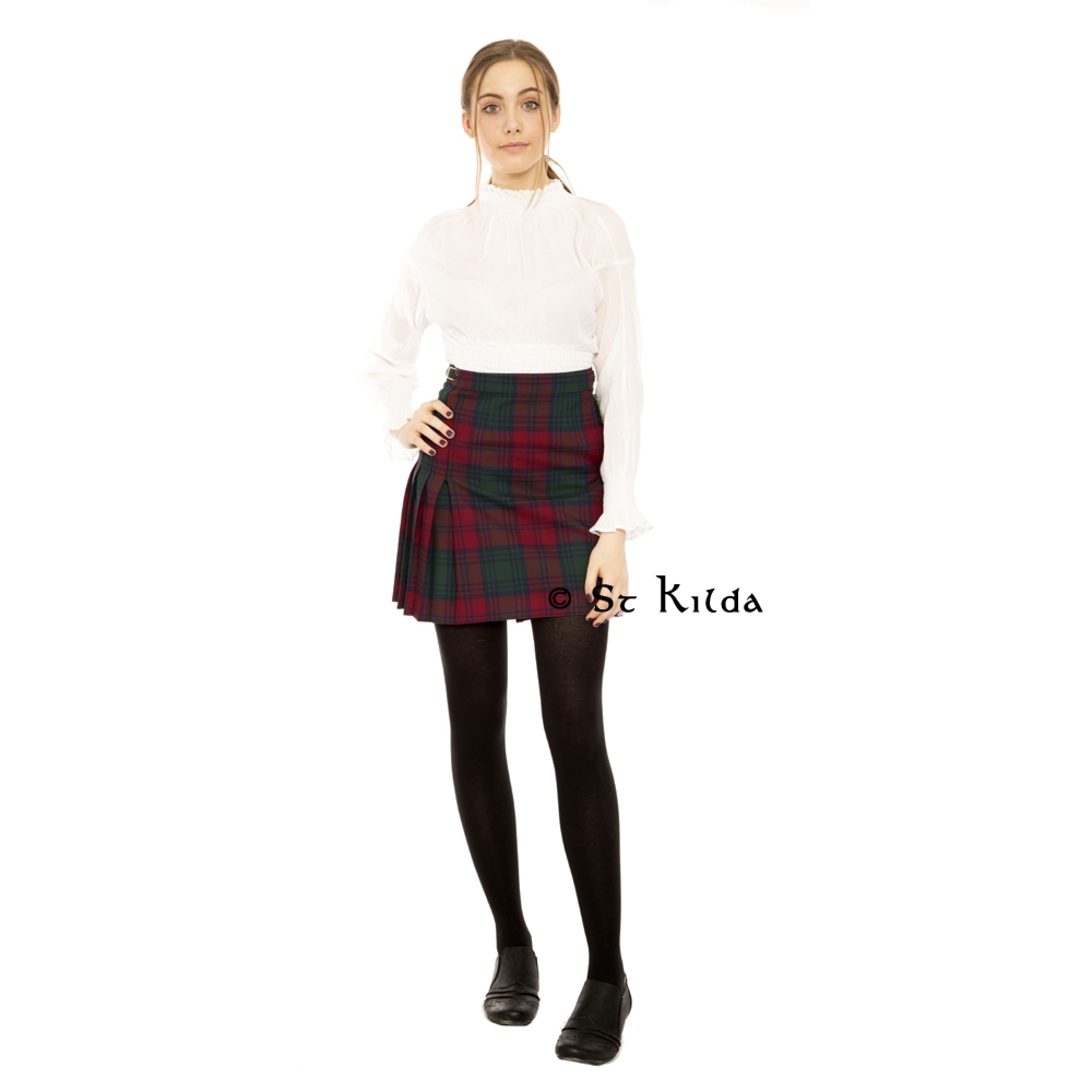 Ladies' Mini Plaid Tartan Kilt | St Kilda Store