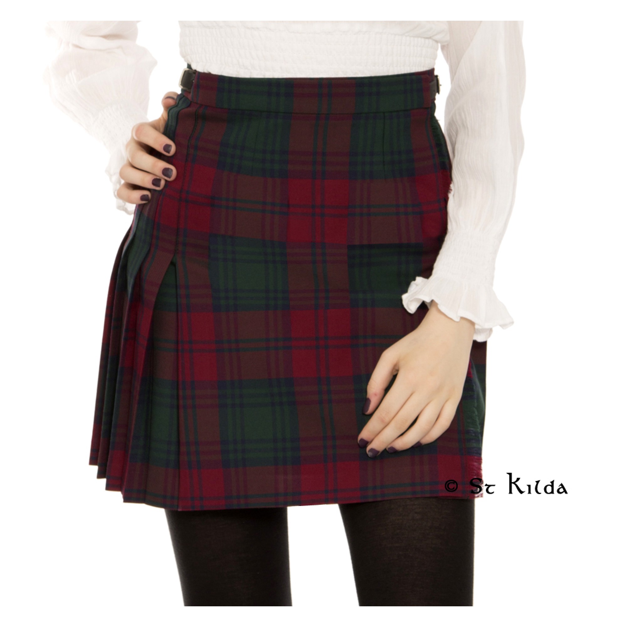 Ladies' Mini Plaid Tartan Kilt | St Kilda Store