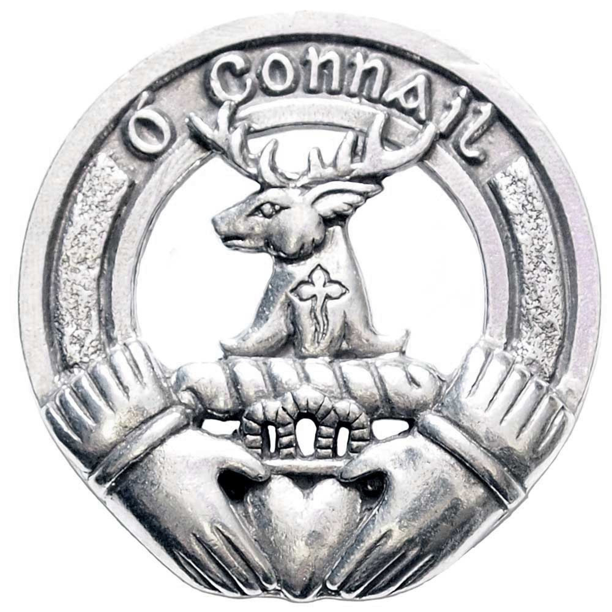 Cap Badge with Irish Clan Crest