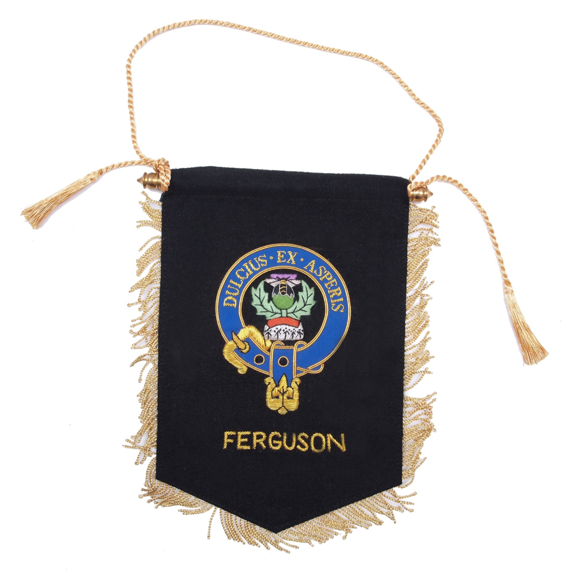Embroidered Ferguson Clan Banner
