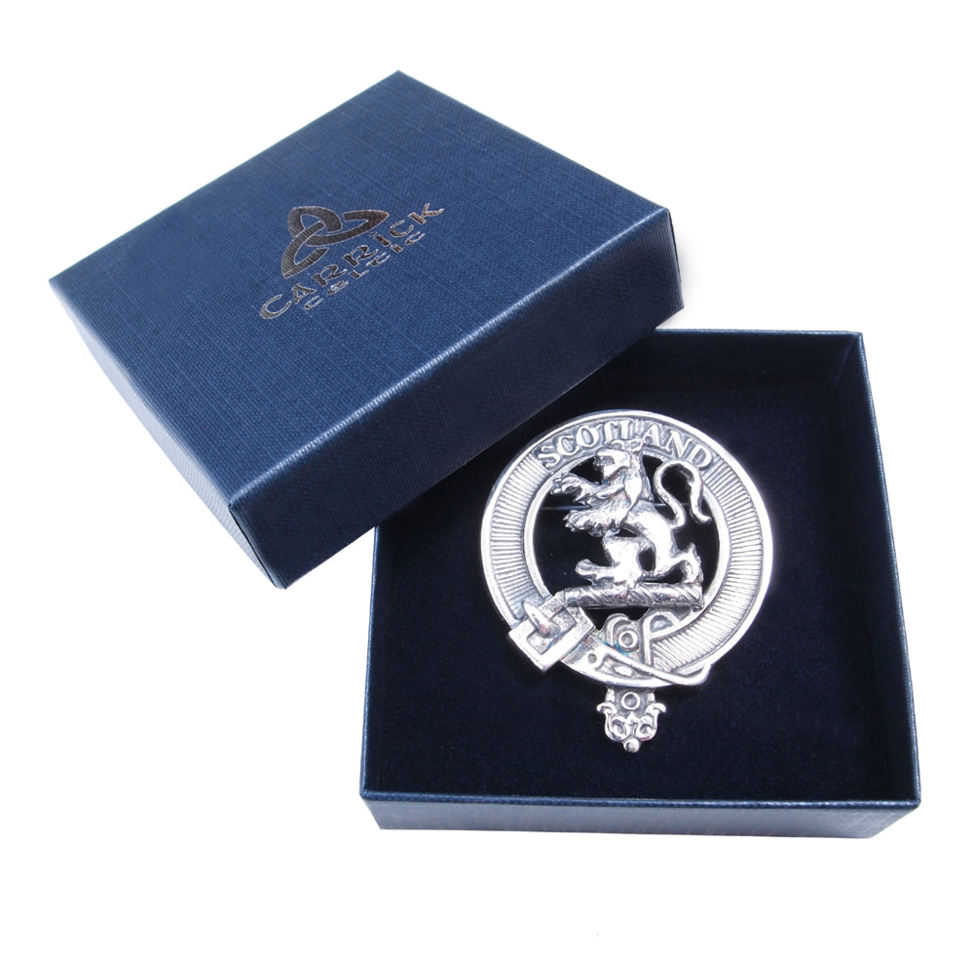 Carrick Lion Rampant Cap Badge