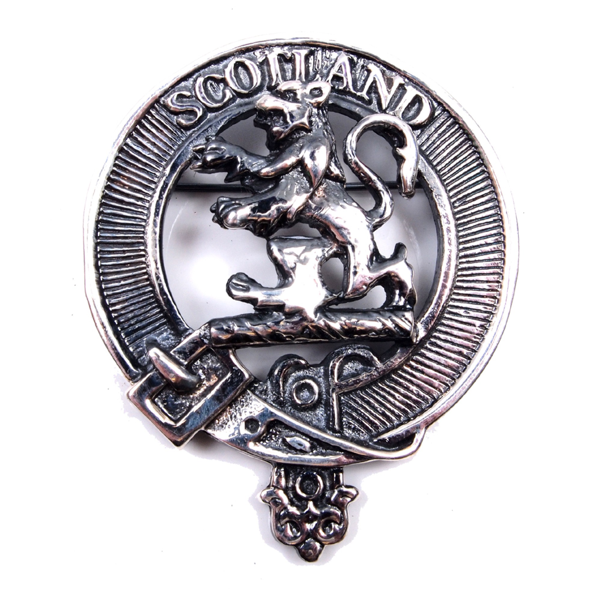 Carrick Lion Rampant Cap Badge
