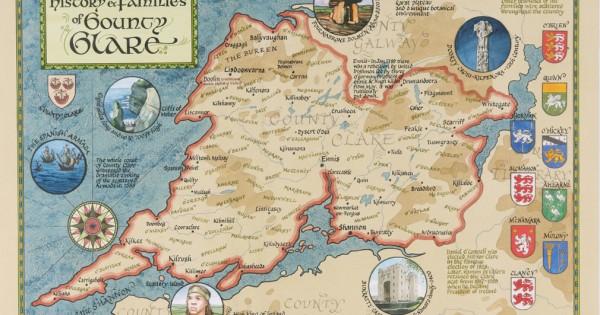 County Clare Map | St Kilda Store