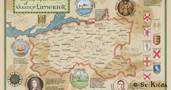 County Limerick Map | St Kilda Store