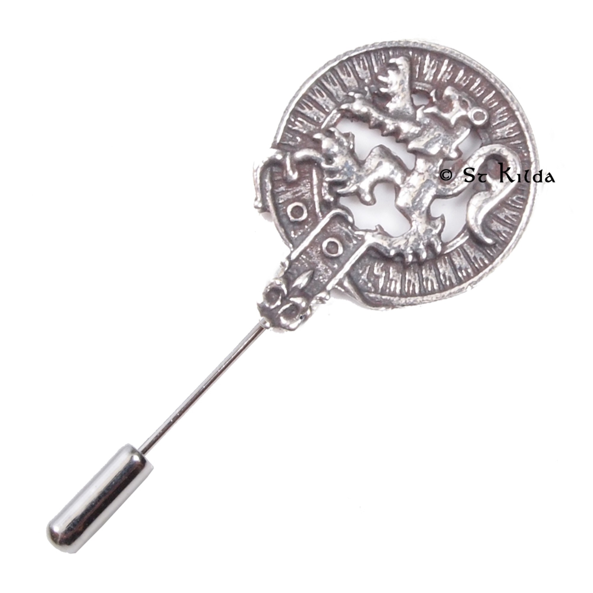 Lapel/Tie Pin with Lion Rampant Crest | St Kilda Store