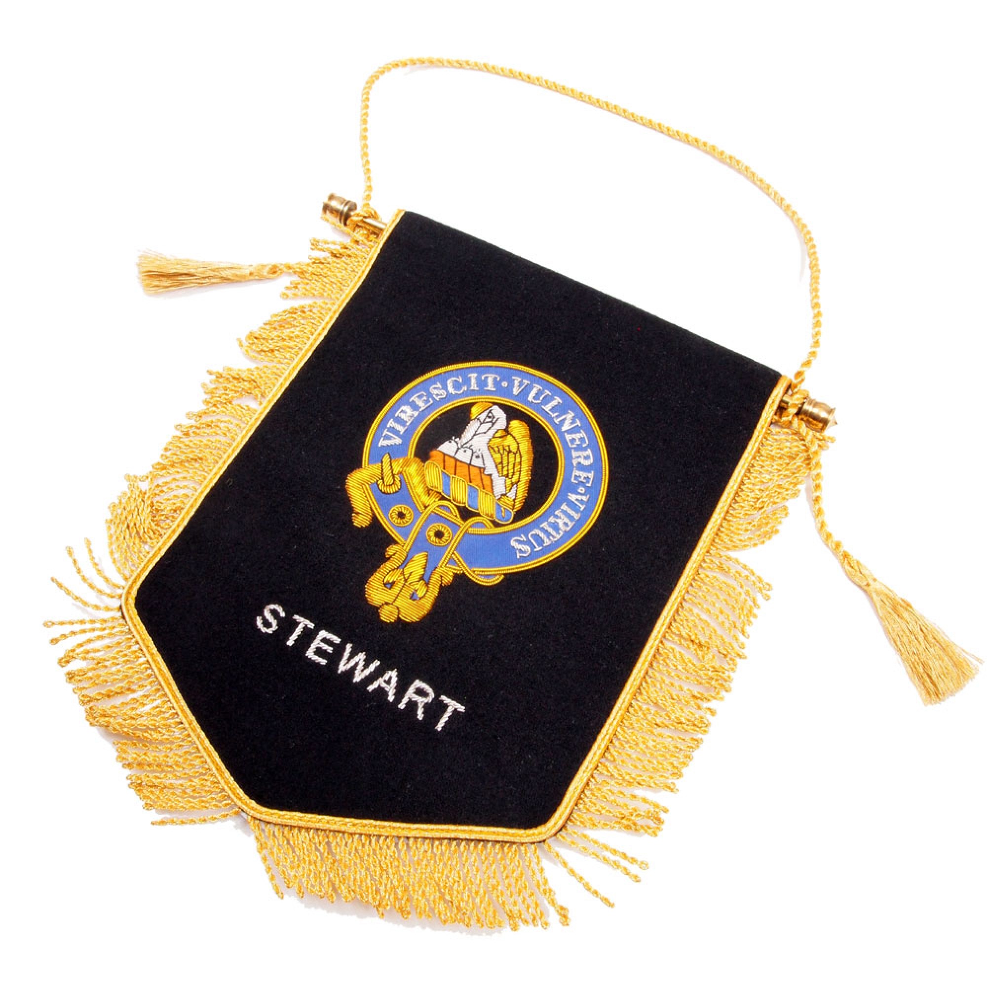 Embroidered Stewart Clan Banner