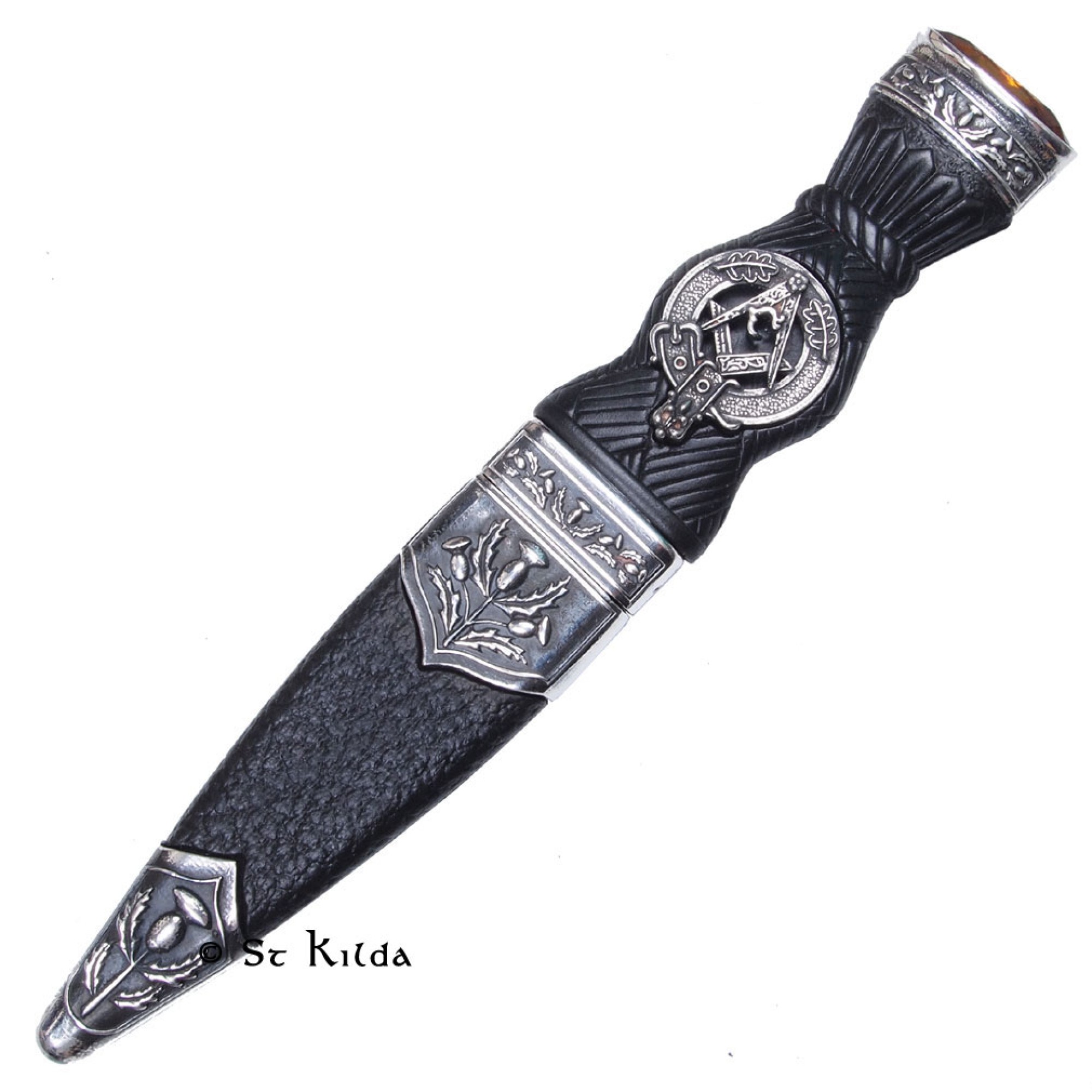 Sgian Dubh with Masonic Crest | St Kilda Store