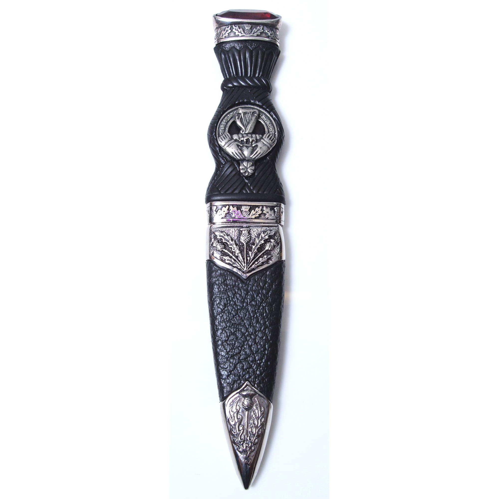 Sgian Dubh with Irish Harp Crest | St Kilda Store