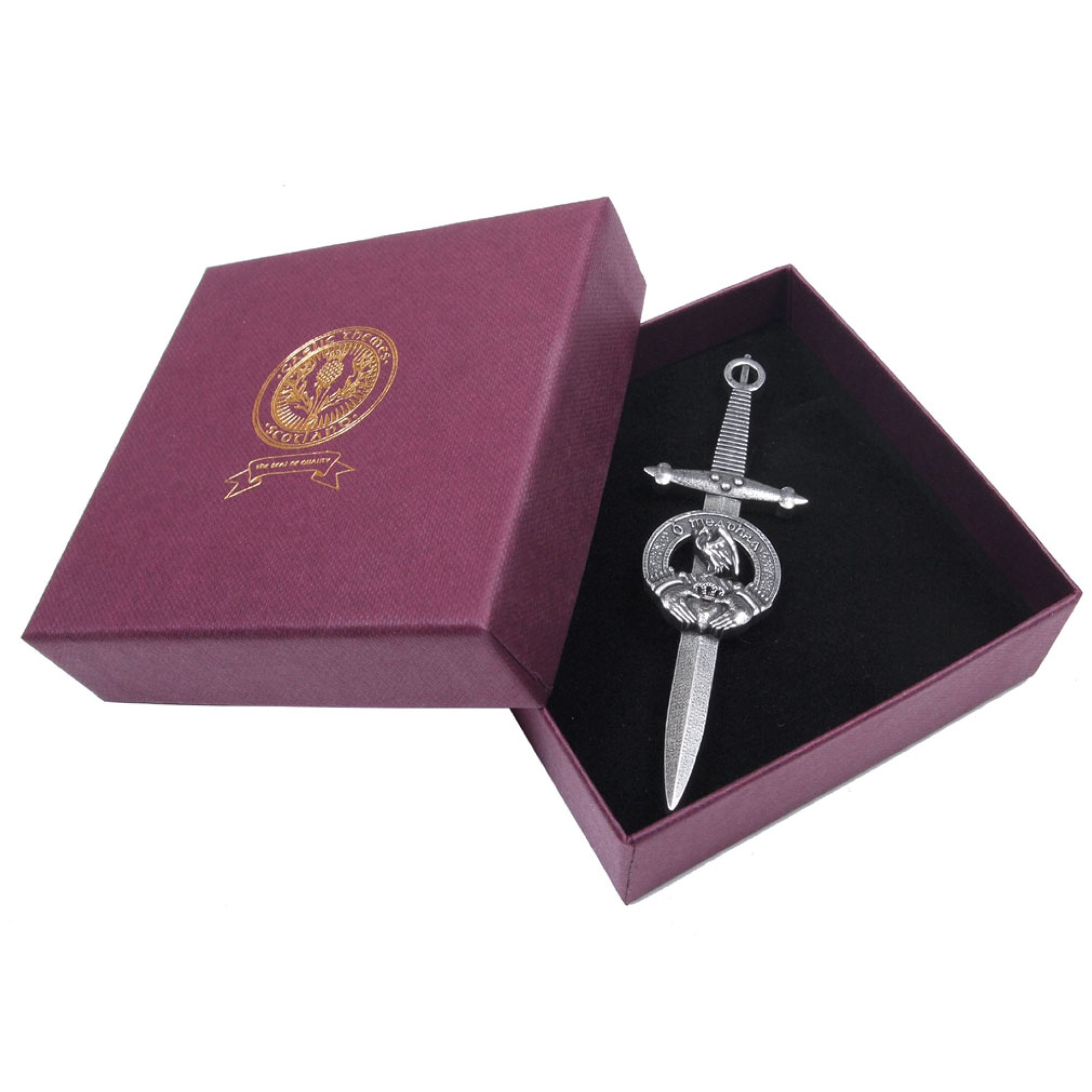 Kilt Pin with Irish Clan Crest