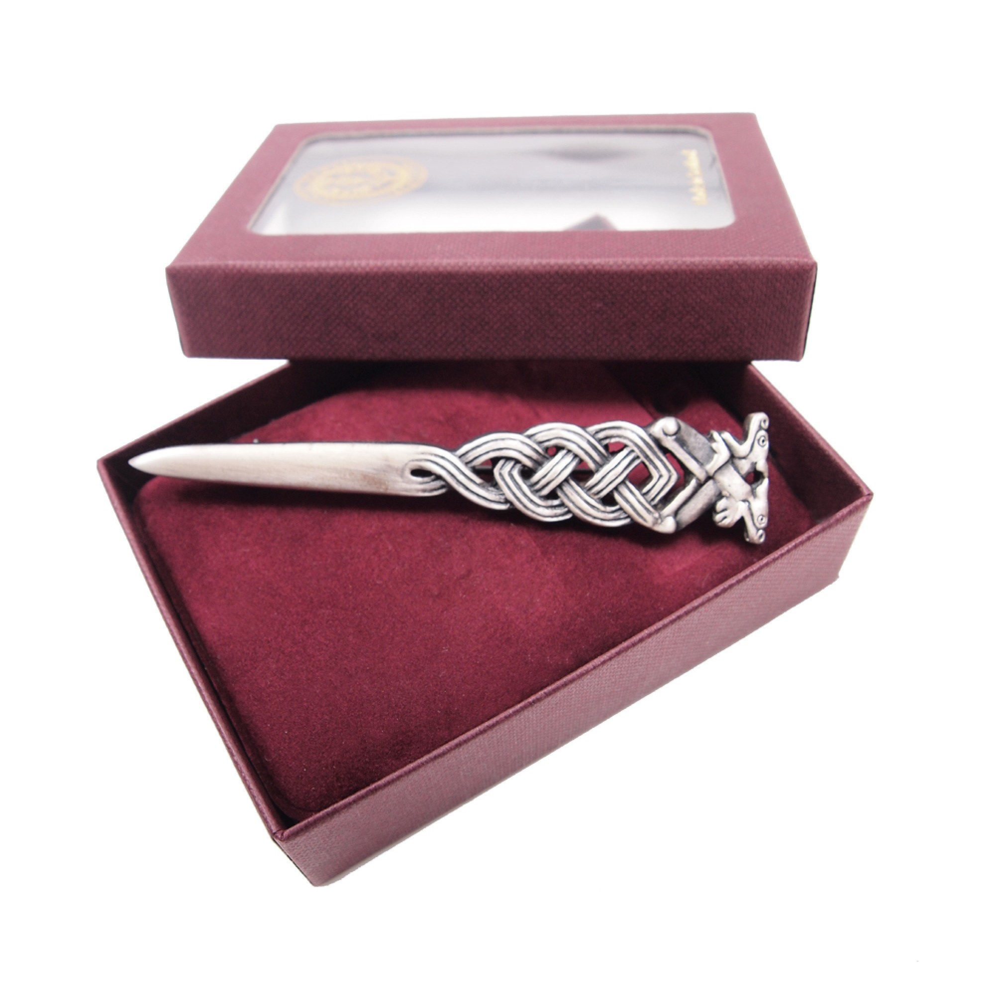 Kilt Pin Book of Kells Dragons