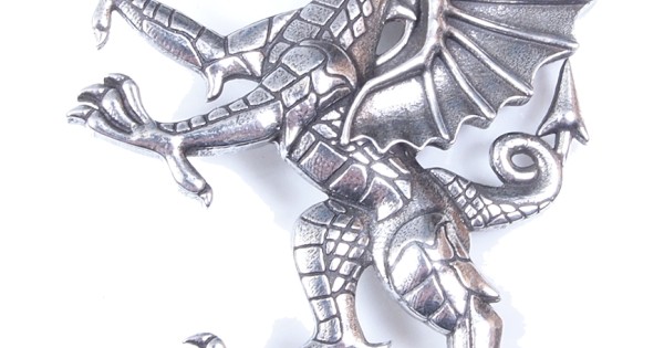 Somerset Dragon Brooch | St Kilda Store