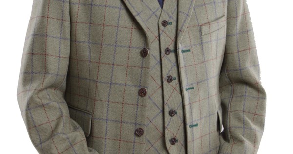 Tweed Day Kilt Jacket and Waistcoat - Made to Order