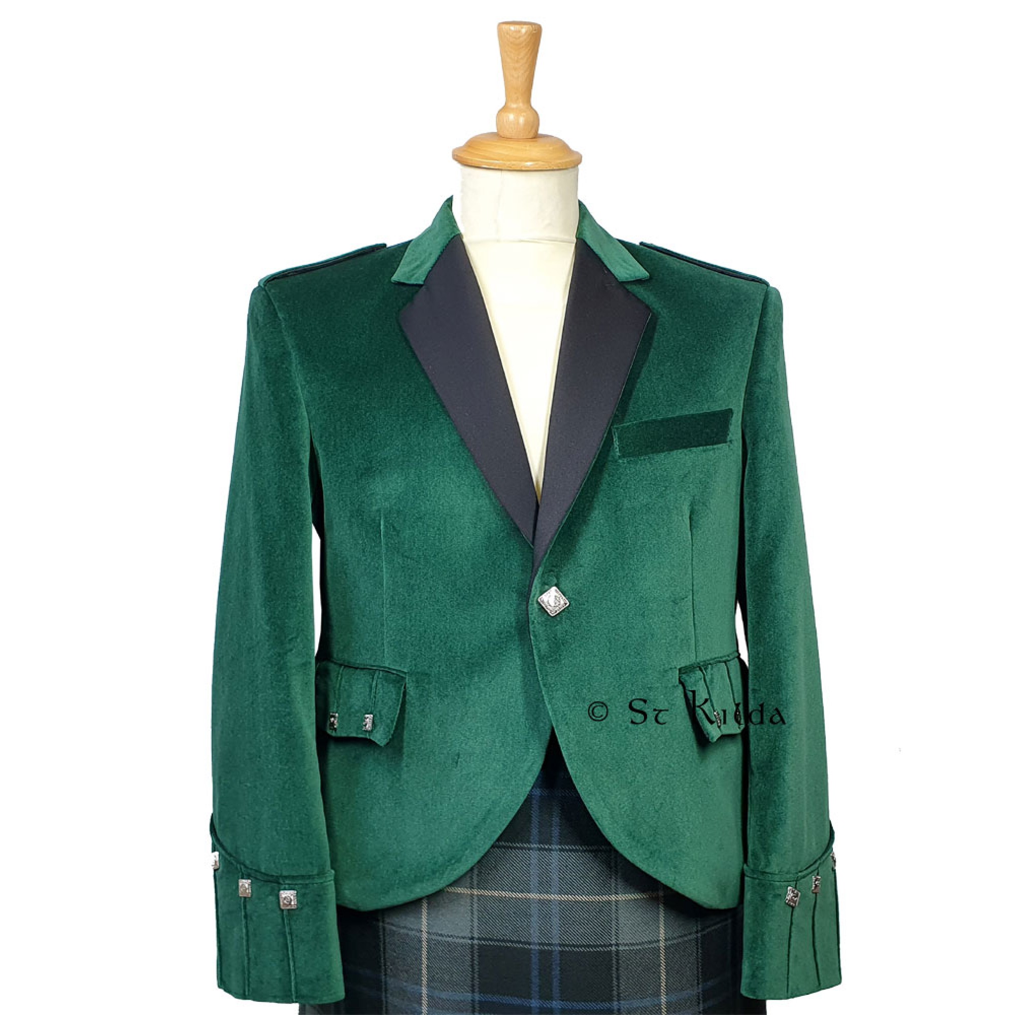 Velvet Argyll / Argyle Kilt Jacket | St Kilda Store