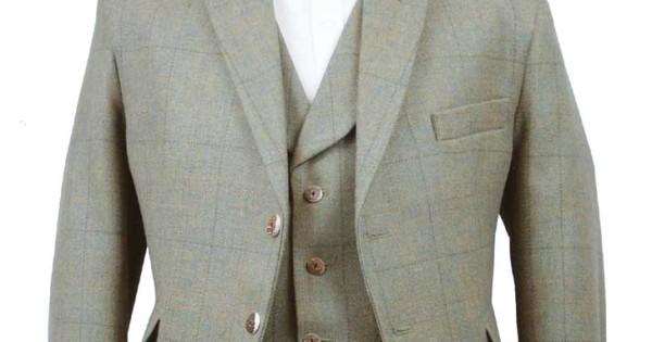 Kirkton Tweed Kilt Jacket and Waistcoat - Made to Order
