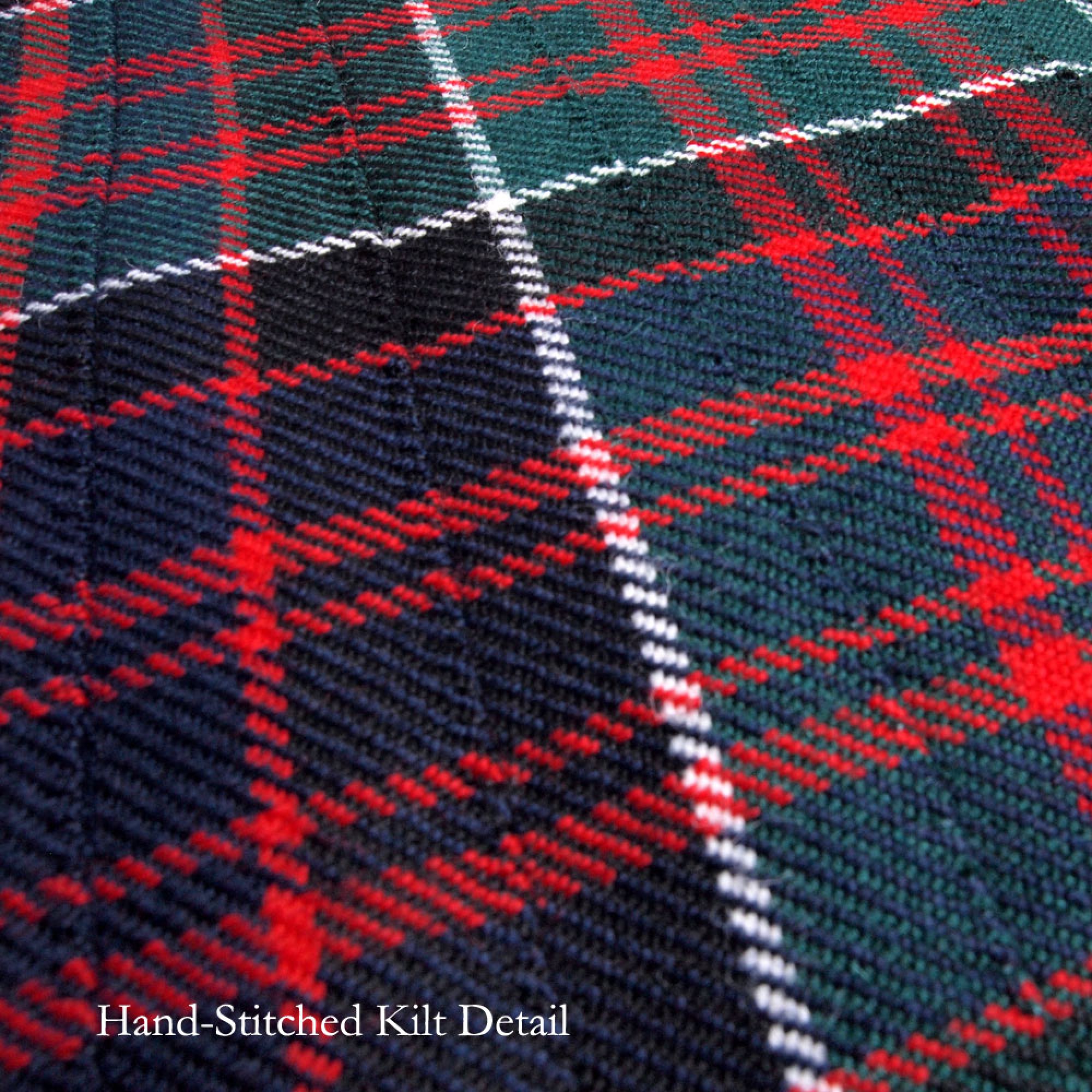 Fully Hand-Stitched 8 yard Kilt