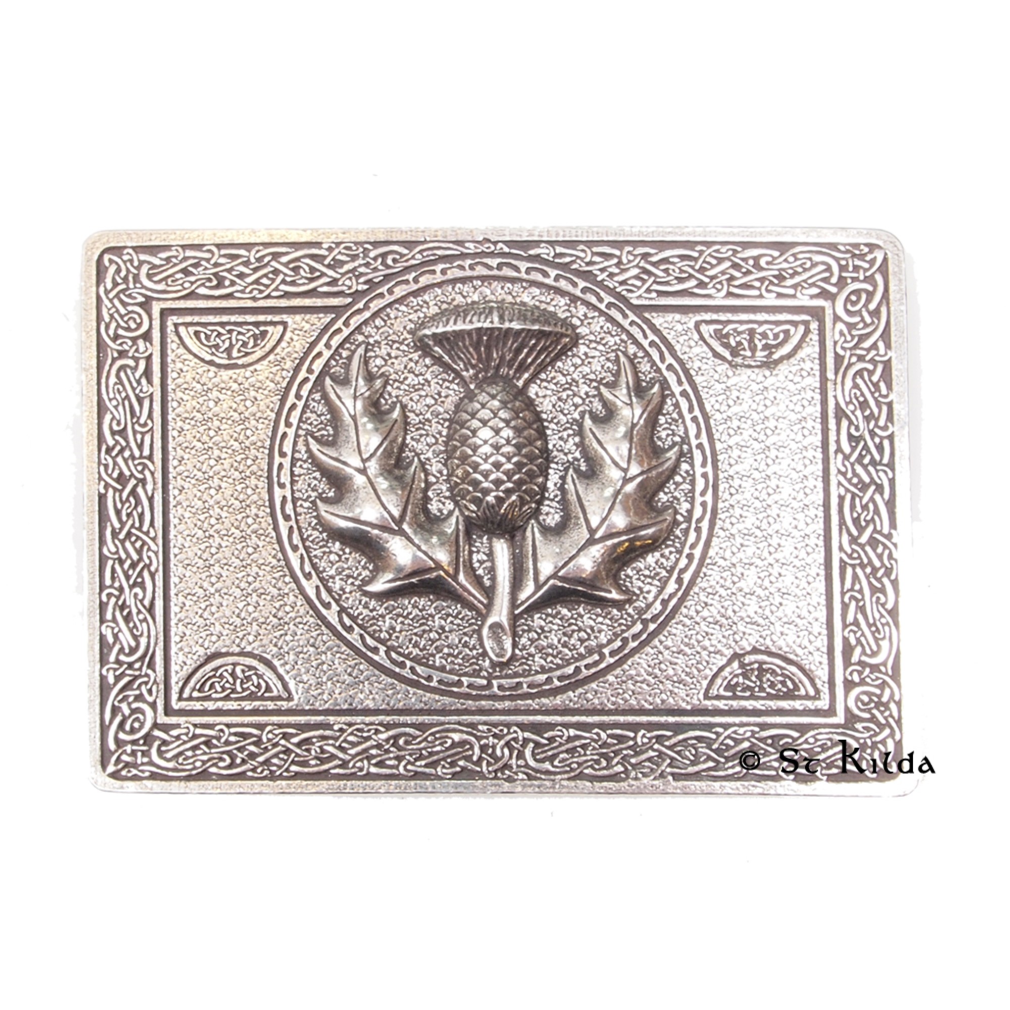 Thistle Kilt Belt Buckle | St Kilda Store