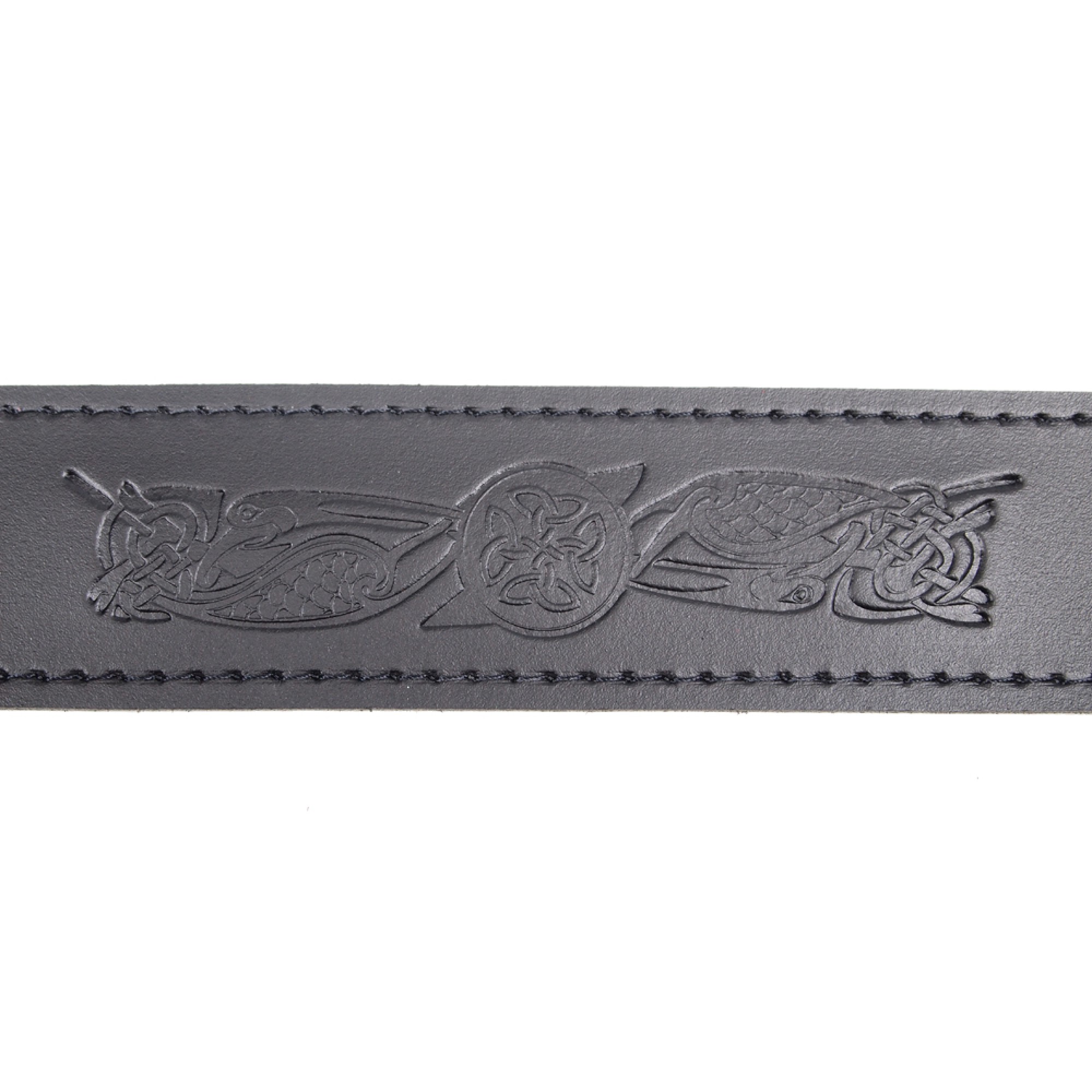 Velcro Belt Zoomorphic Embossed Design