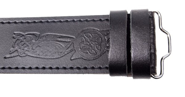 Velcro Belt Zoomorphic Embossed Design
