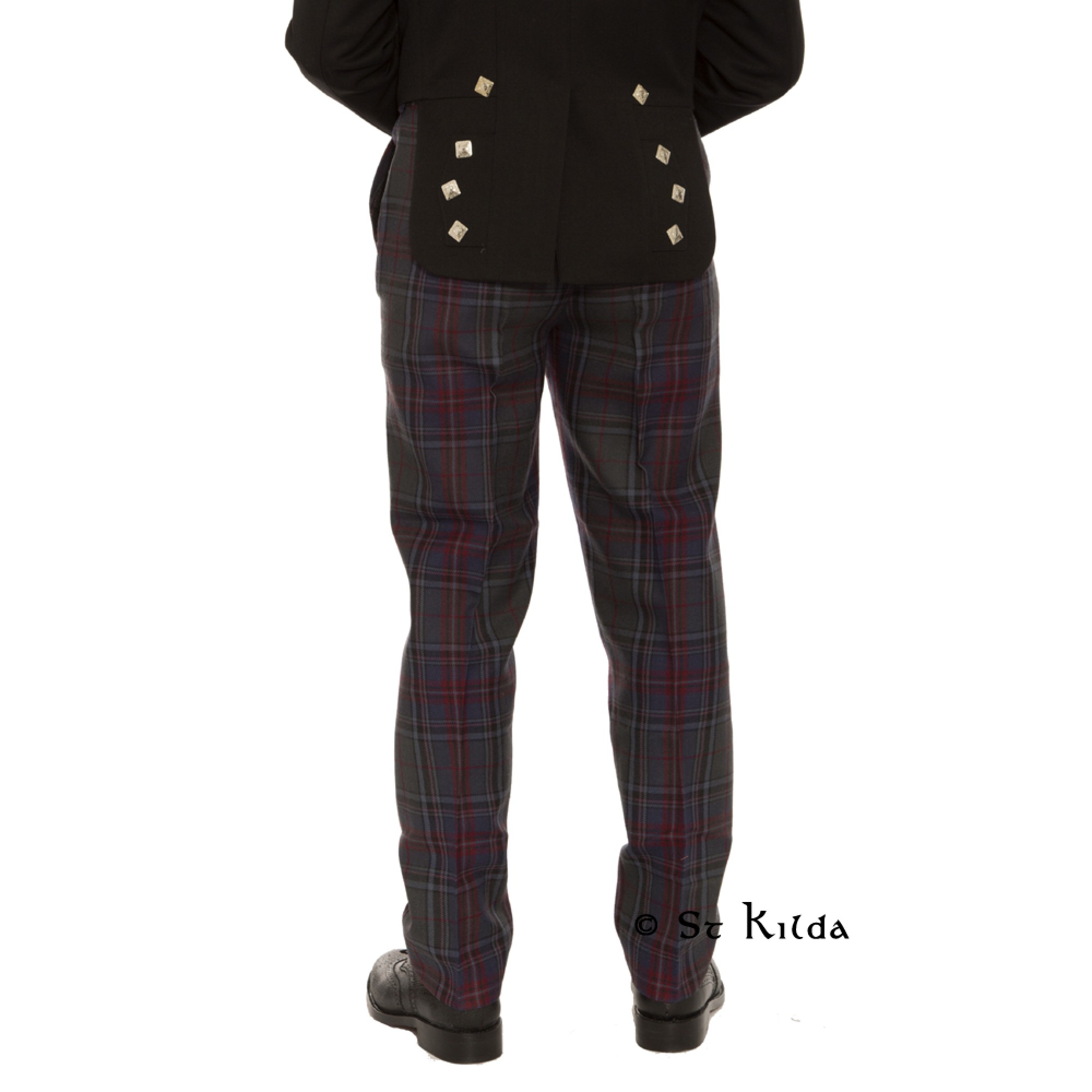 High Waist Argyll Trews