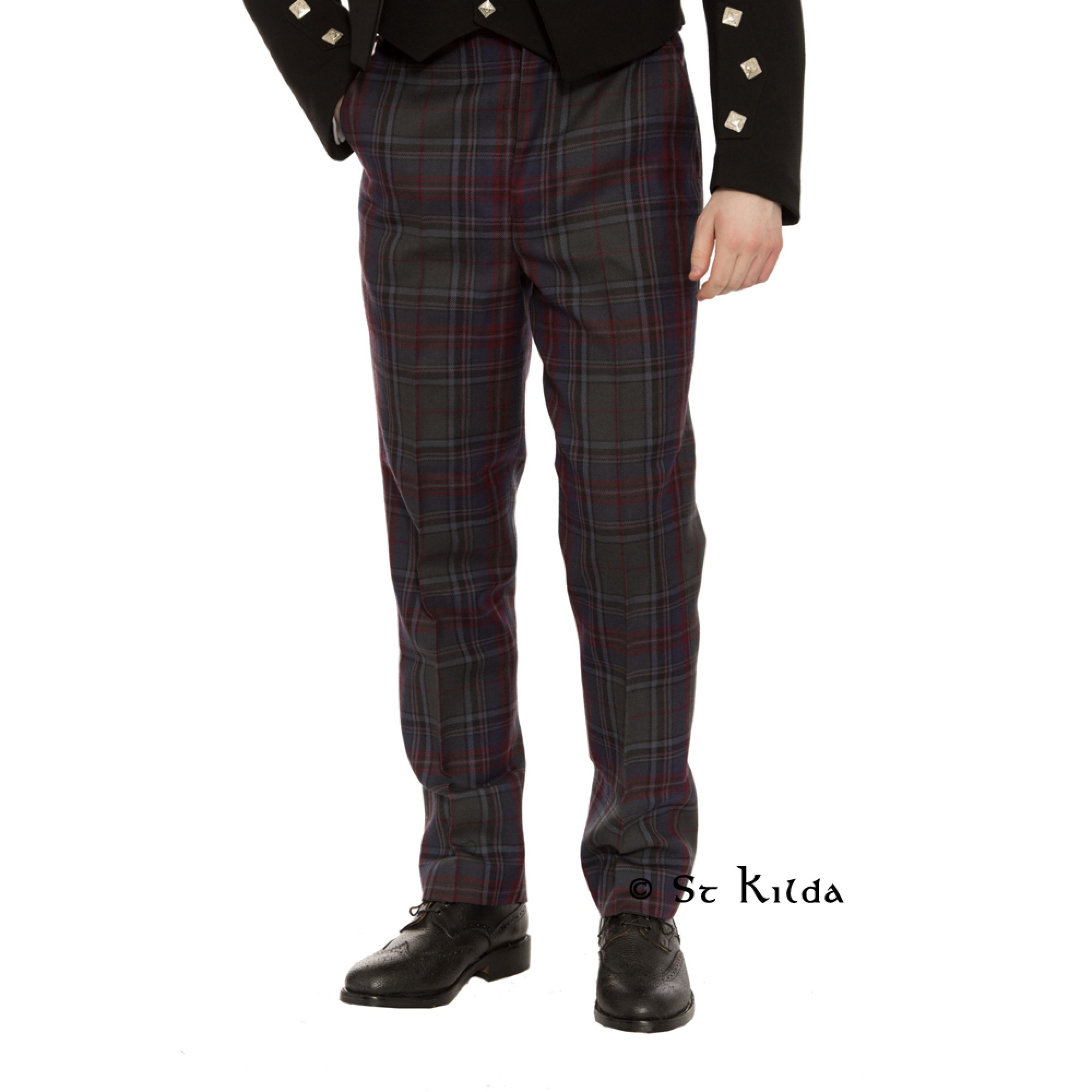 High Waist Argyll Trews