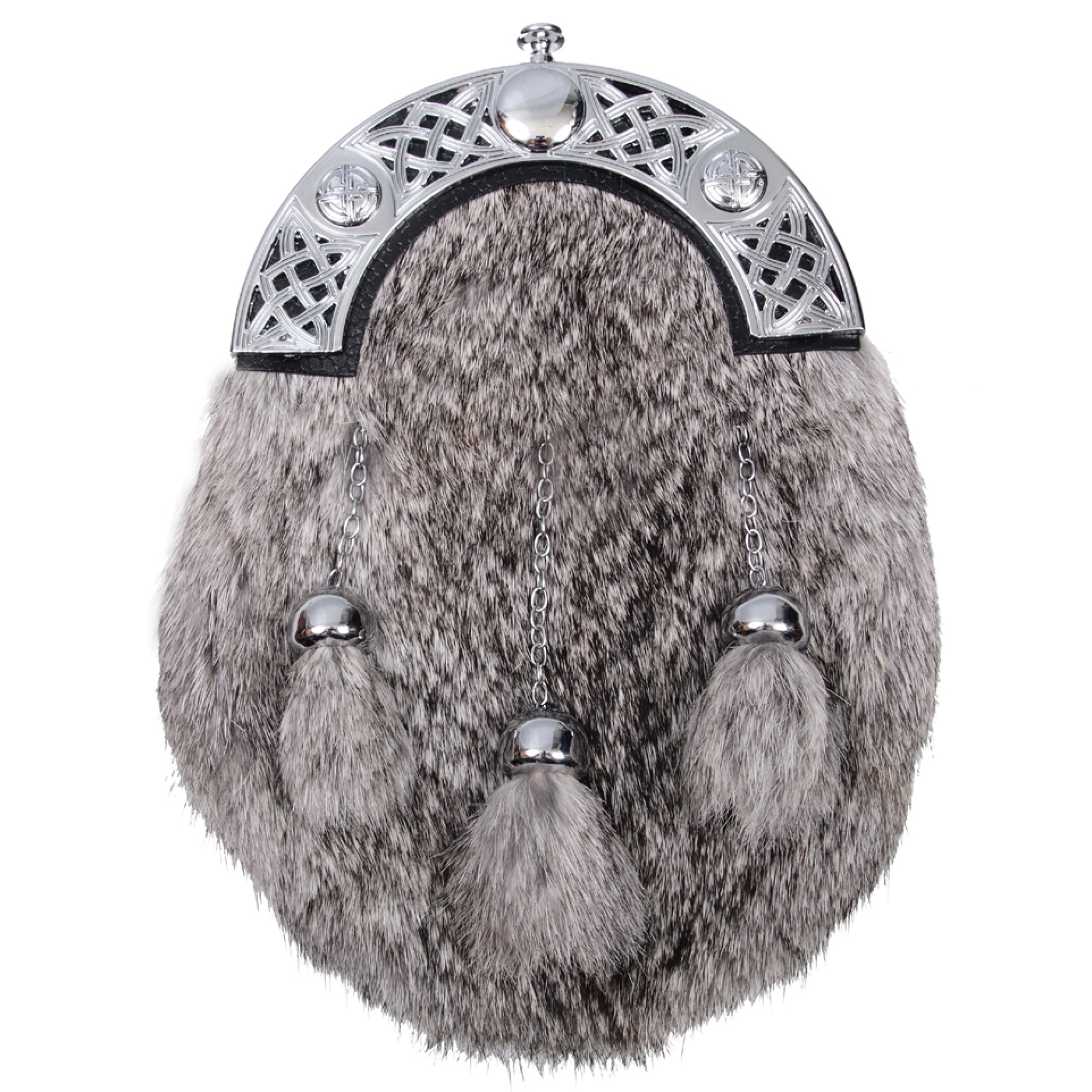 Bespoke Wild Rabbit Fur Dress Sporran