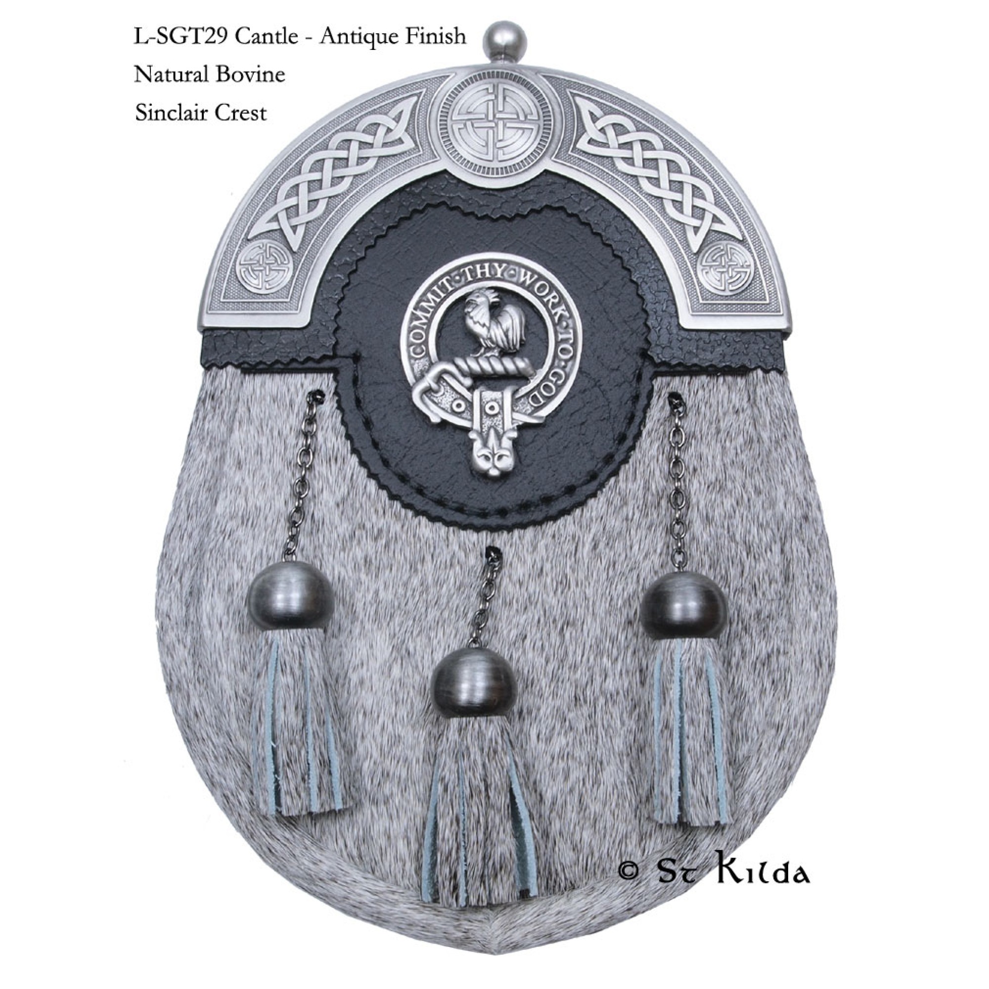 Clan Crest Dress Sporran | St Kilda Store