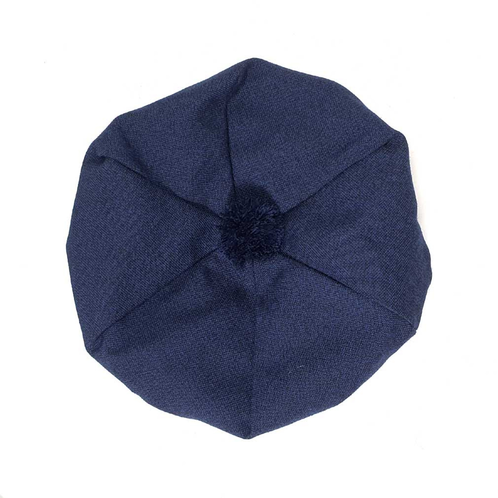 Navy Arrochar Tweed Tam Bonnet